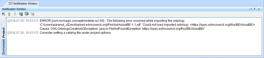 Logging during OWL importing and exporting - Concept Modeler Plugin 2024x Refresh2 - No Magic ...